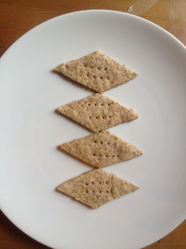 Homemade Rye Crackers with Apricot-Chevre Spread | Emmy Cooks