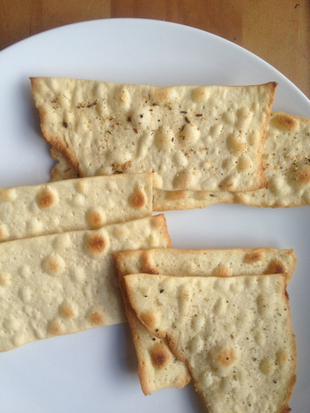 A Delicious Cracker: Homemade Matzo with Olive Oil | Emmy Cooks